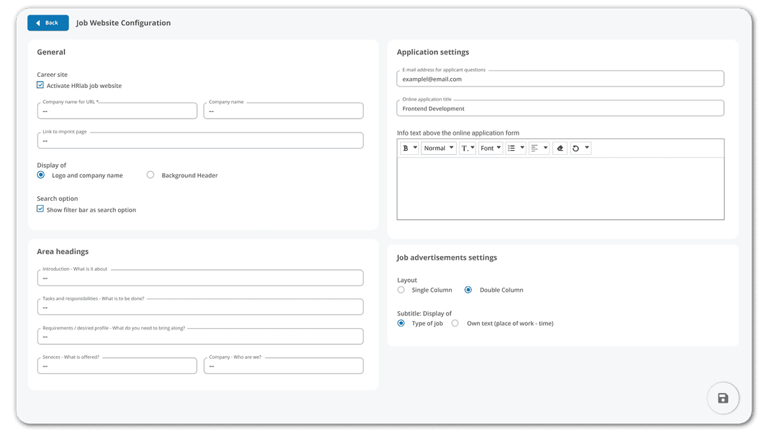 Recruitment - Feature • HRlab