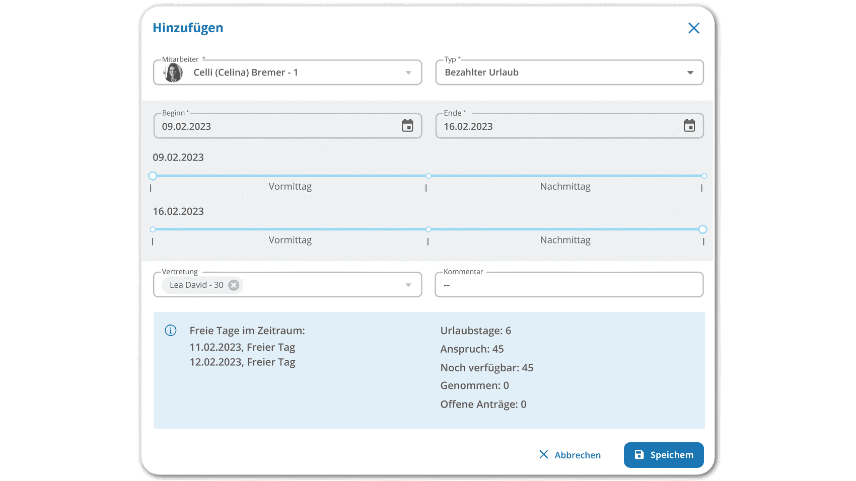 Urlaubsverwaltung ganz ohne Mehraufwand • HRlab