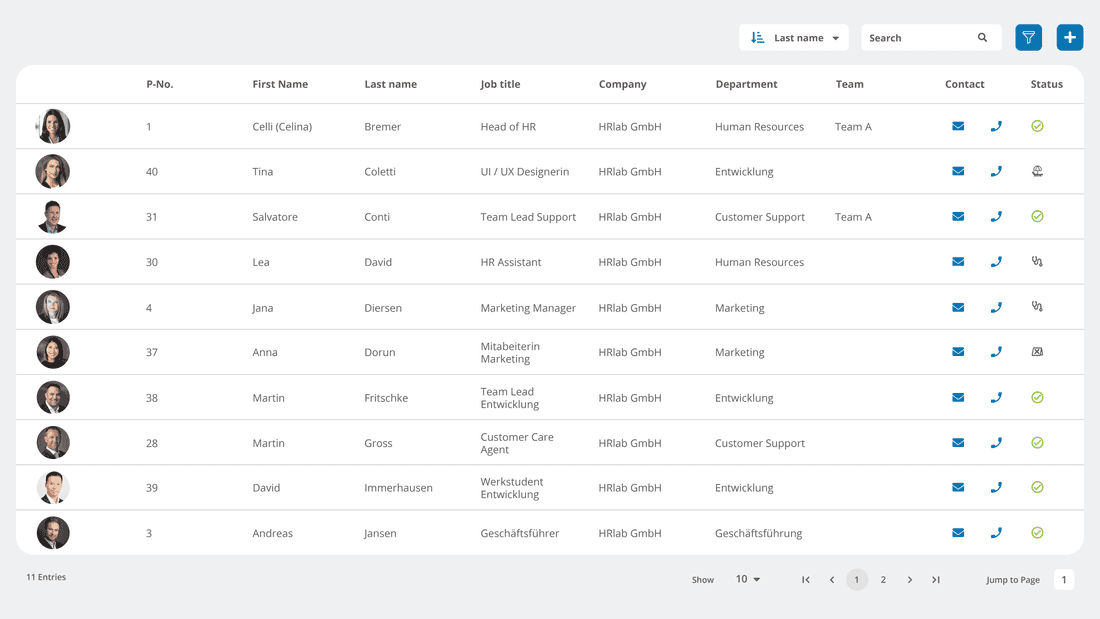 Digital Personnel File - Feature • HRlab